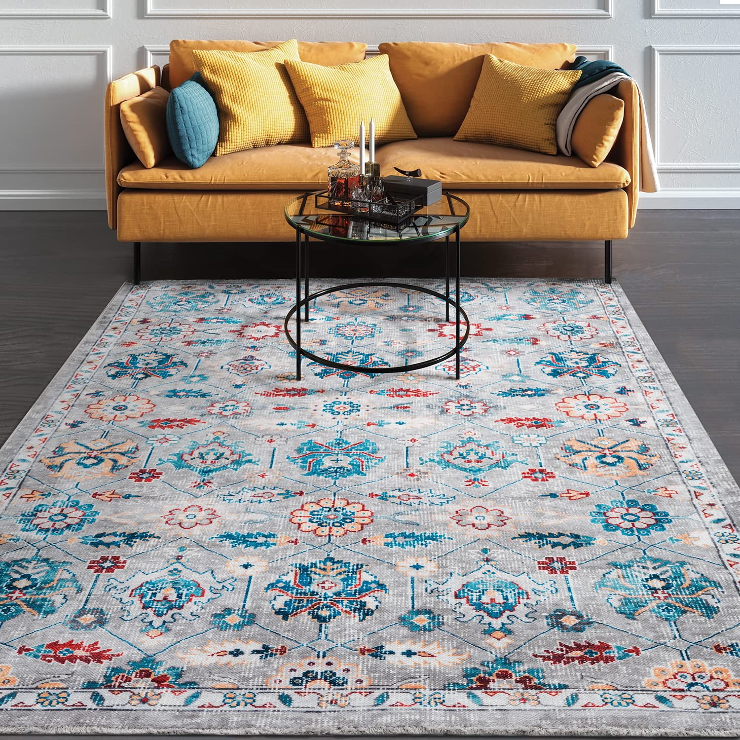 Click here for By Cocoon Area Rug 4x6 Rugs For Living Room Rugs F... prices