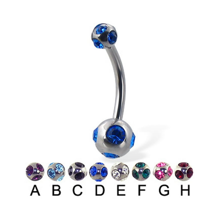 Dropship 14G Belly Button Rings With Waist Chain Surgical, 43% OFF