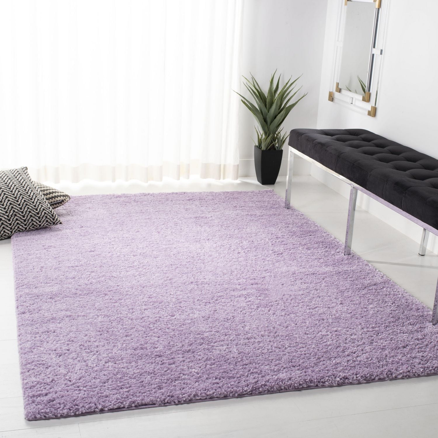 Click here for Safavieh August Carlene Solid Plush Shag Area Rug... prices