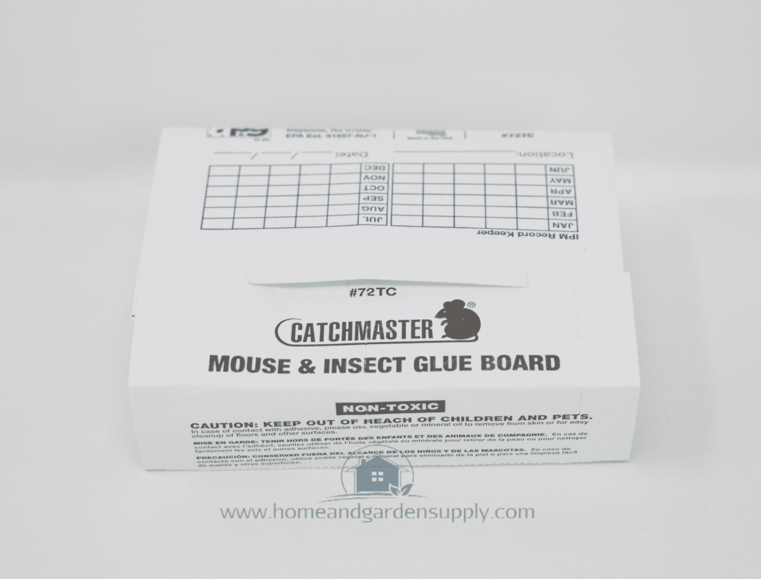 Catchmaster 72TC - Mouse Glue Boards - Catches Mice- 12 Glue Boards ...
