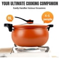Multifunctional Large Capacity Non-stick Pressure Cooker, 8QT Micro ...