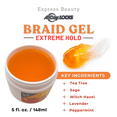 Ebo AllDay Locks Braid Gel Extreme Hold High Shine, Smooths, Tames ...