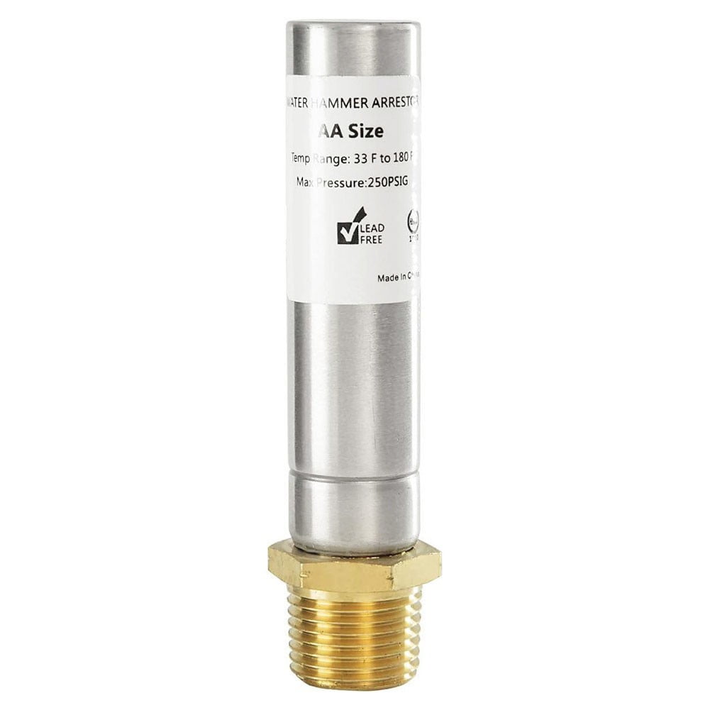 1/2 Inch NPT Water Hammer Arrestor for Washing Machines and Dishwashers ...