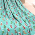 40x50 Inch Flannel Fleece Blanket for Men, Women & Kids, Soft ...