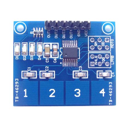Awesitey 4 Keys Buttons Touch Switch Module Touch Capacitance switch ...