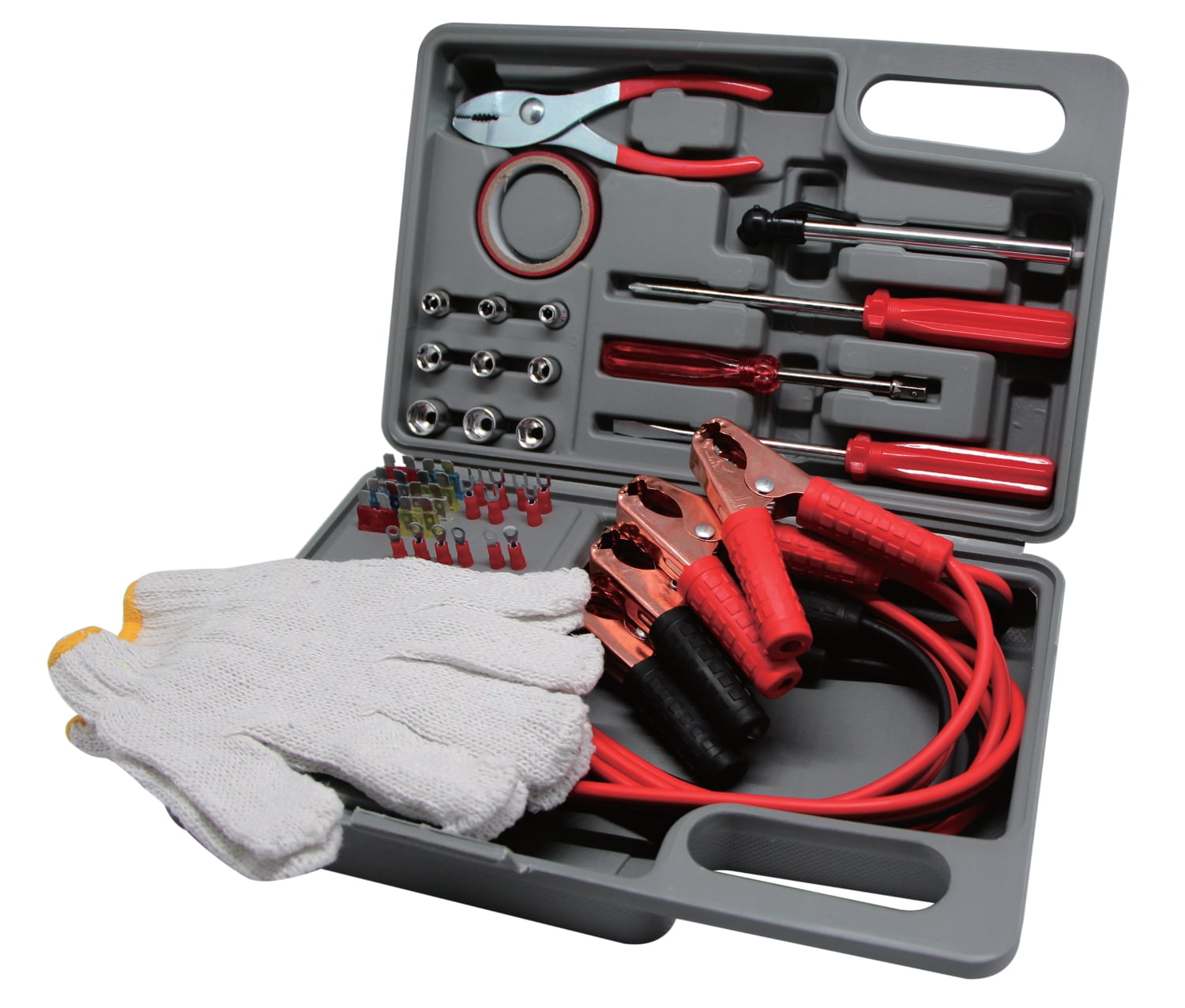 Journey's Edge 35-Piece Emergency Road Assistance Tools & Auto Kit ...