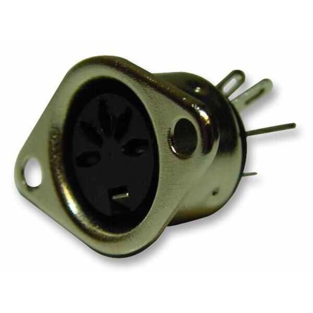 PRO SIGNAL - Socket, DIN, Panel, 5 Pin 180 Degree, 5 Pack - Walmart.ca