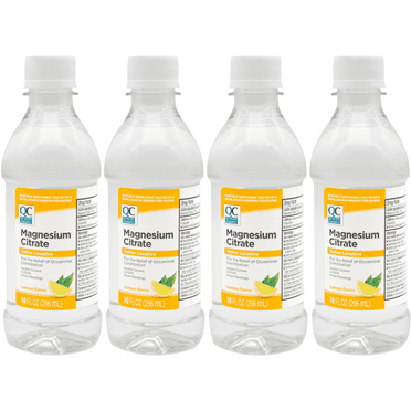 Magnesium Citrate 10 Oz. (296 ml) Saline Laxative Oral Solution (Foster ...