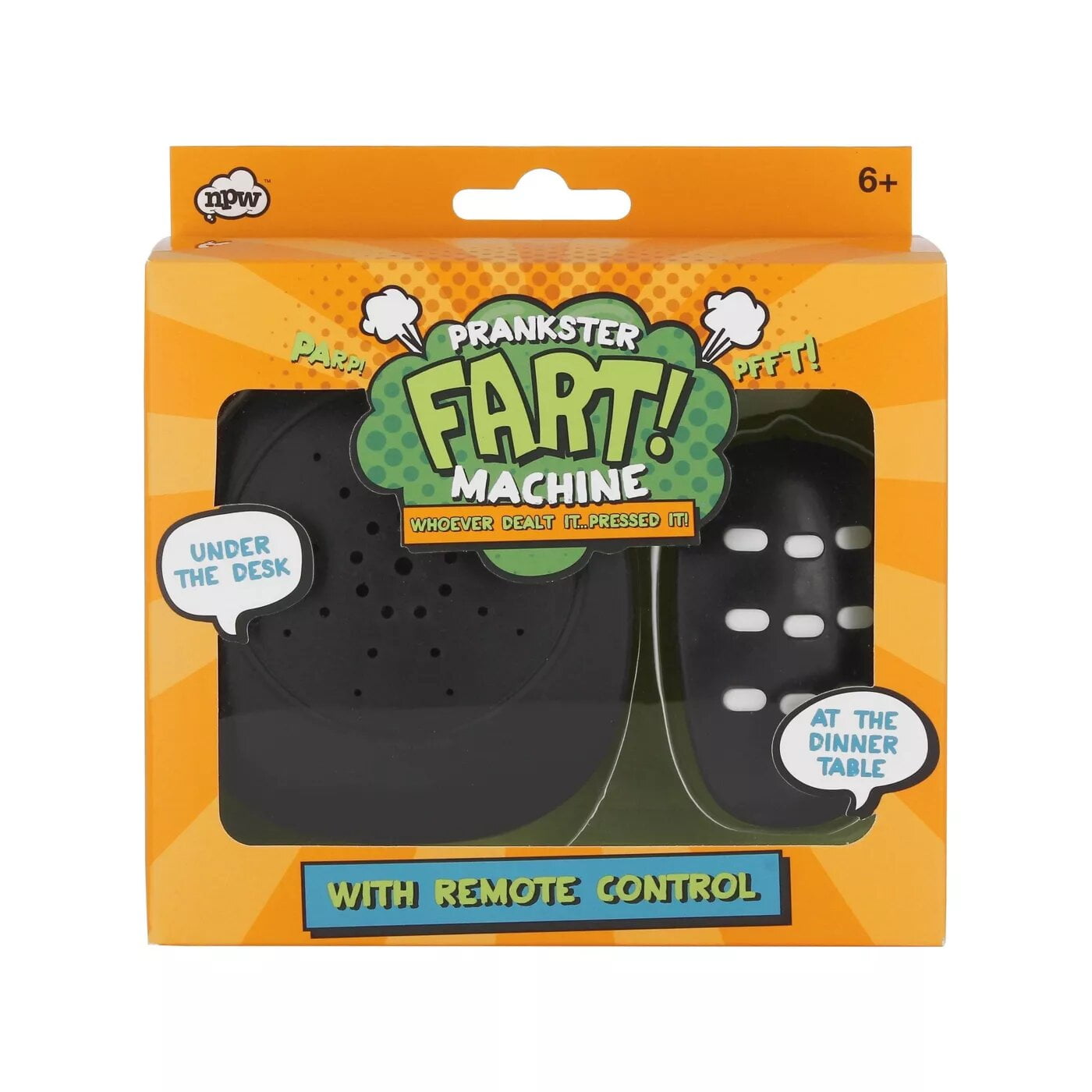 NPW Under The Desk Remote Control Battery Powered Plastic Made Fart ...