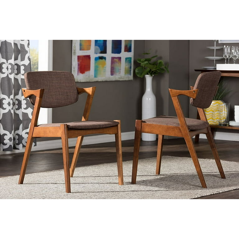 Baxton Studio Yashiya Mid-Century Modern Off-White Boucle Upholstered ...