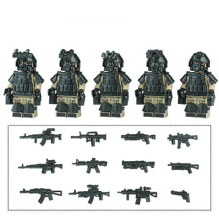 Military Counter-strike Special Forces Minifigure Building Blocks Small ...