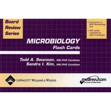 BRS Microbiology Flash Cards (Board Review Series) | Walmart Canada