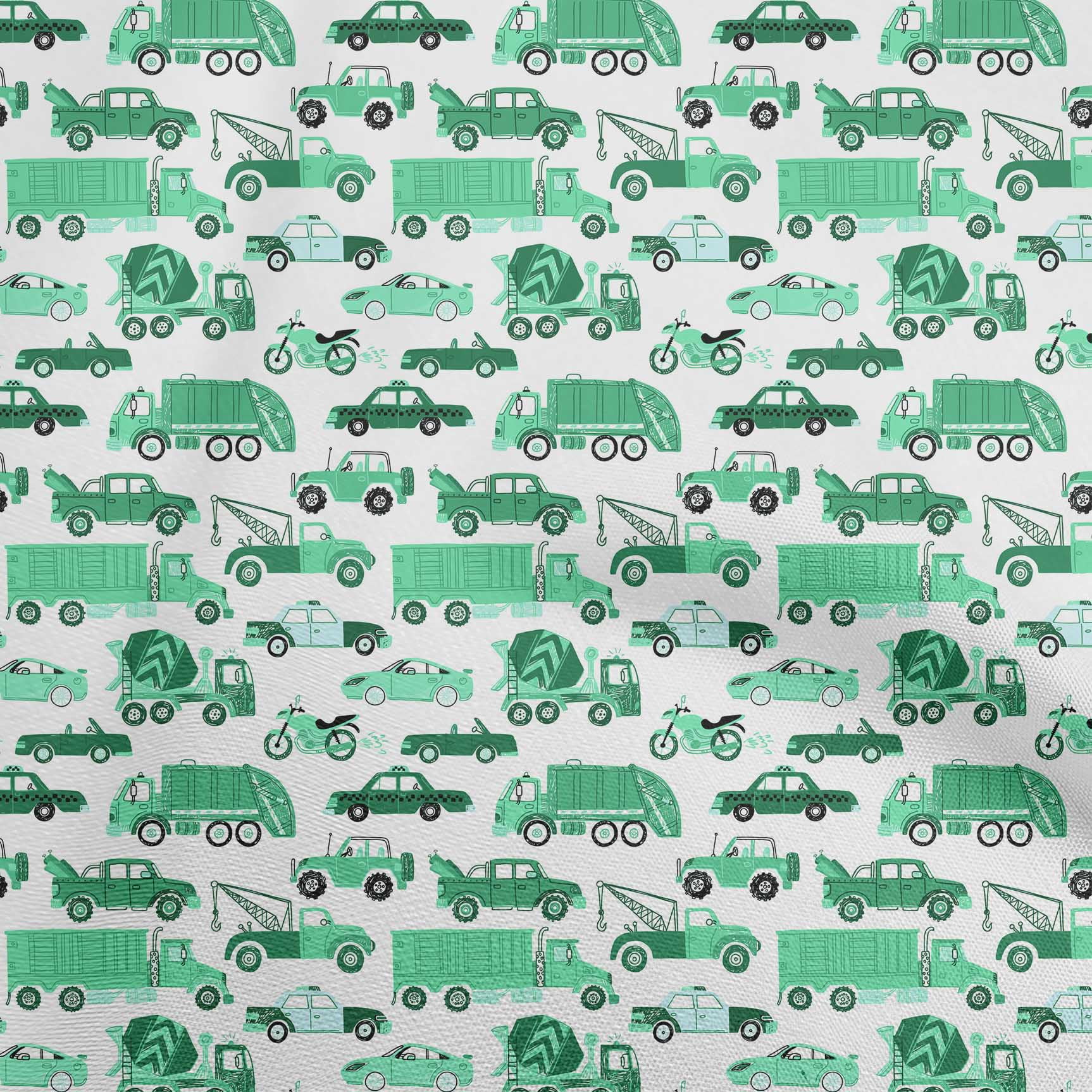 oneOone Velvet Sea Green Fabric Truck Diy Clothing Quilting Fabric ...