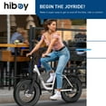 Hiboy EX6 Electric Bike, 20"x4.0 Fat Tire, 500W Motor, 48V 15AH Battery ...