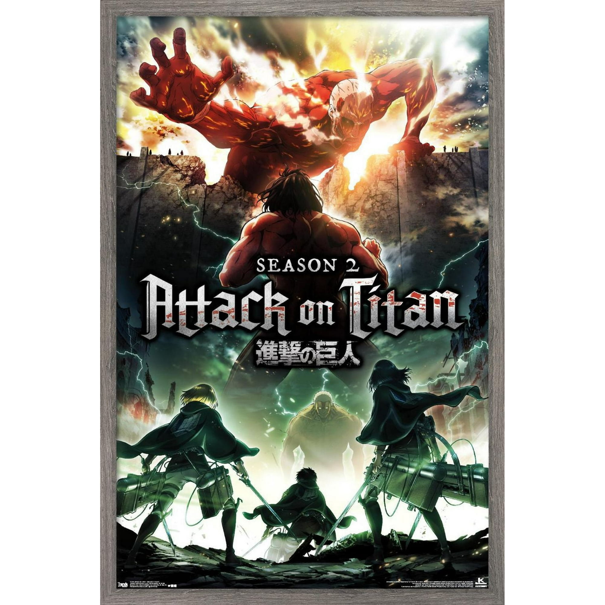 Click here for Trends International Attack On Titan - Season 2 Te... prices