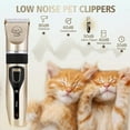 Fitfort Cordless Dog Grooming Kit - Wireless Hair Clippers for Dogs ...