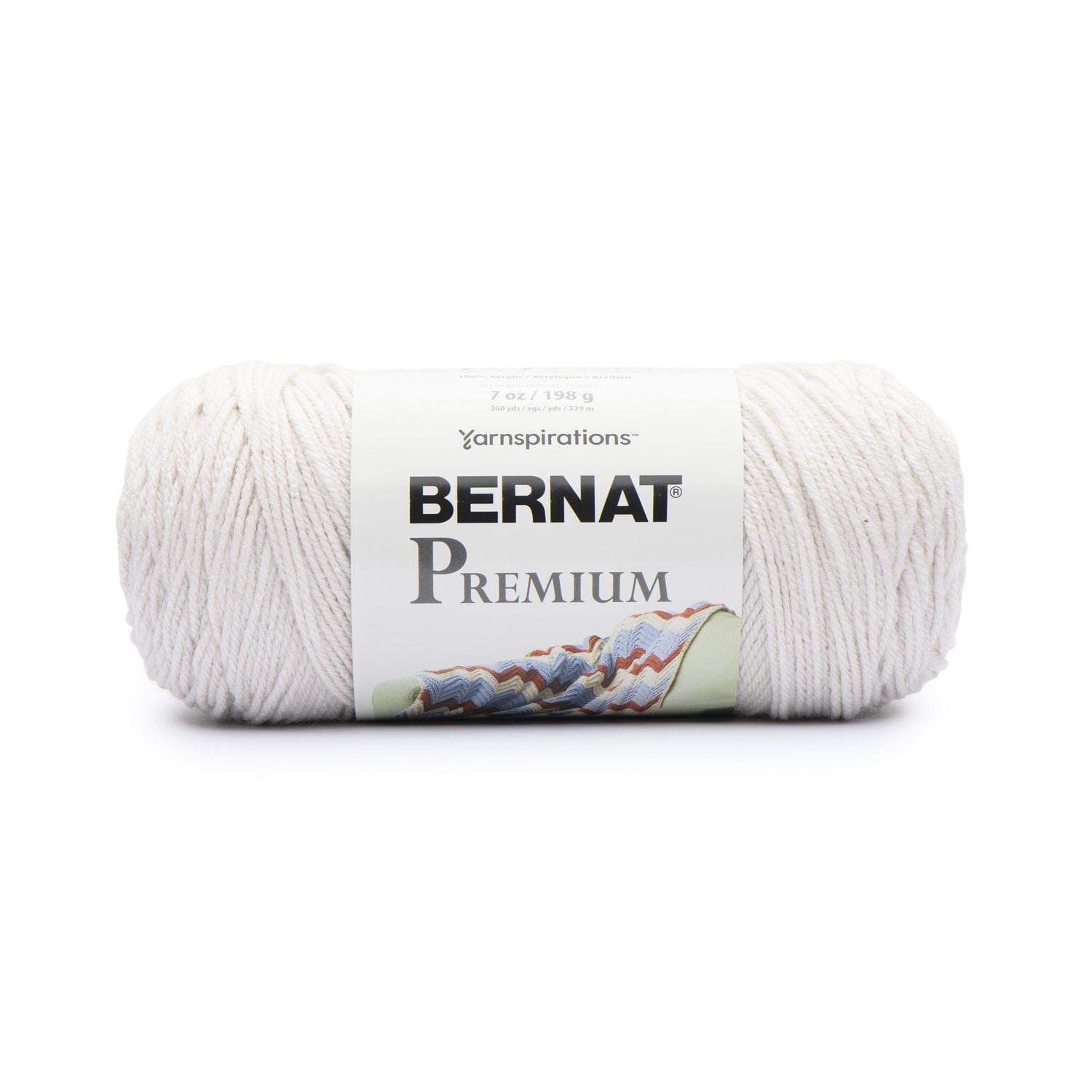 Bernat® Premium™ Yarn, Acrylic #4 Medium, 7oz/198g, 360 Yards, Acrylic ...