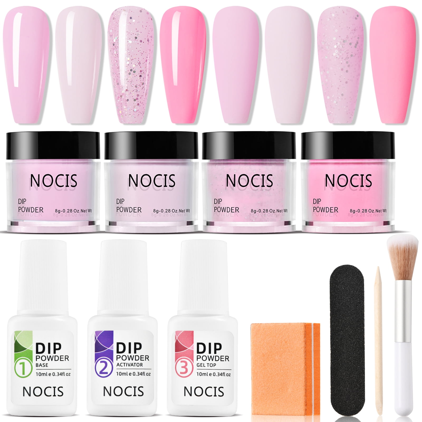 Click here for Tfixol Nocis 4 Colors Nail Dipping Powder Set Nail... prices