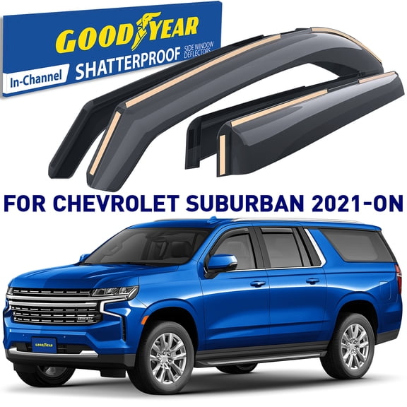 Goodyear Shatterproof in-Channel Window Deflectors for Acura Integra ...