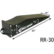 Low-Profile Aluminum Vehicle Service Stands with Removable Ramps ...