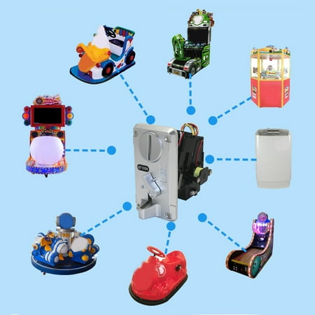 Universal Arcade Game Coin Acceptor Doll Electronic Vending Machine ...