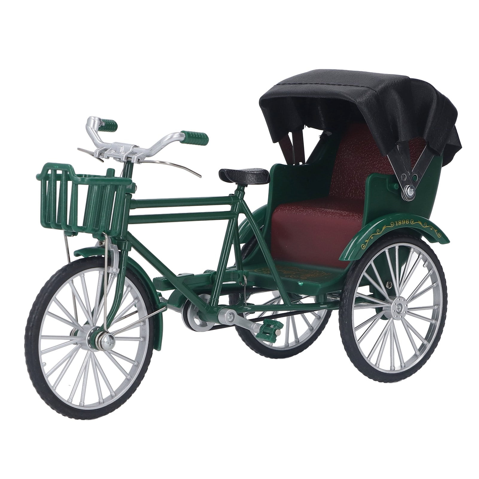 Rickshaw Model, 3 Wheel Rickshaw Model Retro Design Glossy Appearance ...