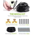 100ft DIY Drip Irrigation Kit with Adjustable Emitters - Walmart.com