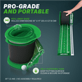 Roll-a-Putt Perfect Practice Putting Mat, 8', Crystal Velvet Trueroll ...