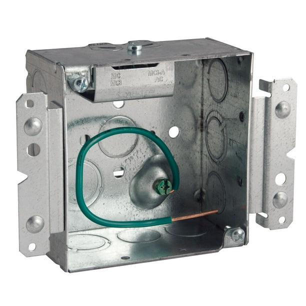 Raco 232Ms 4" Wide Square Welded Box - Walmart.com - Walmart.com