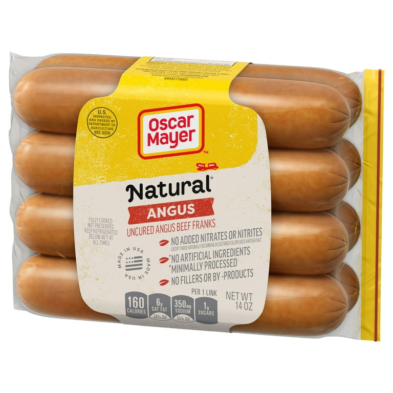 Oscar Mayer Classic Uncured Beef Franks Hot Dogs, 10 Ct, 44% OFF