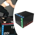 Training Jump Box Plyometric Step Box Jumping Agility Box with PVC ...
