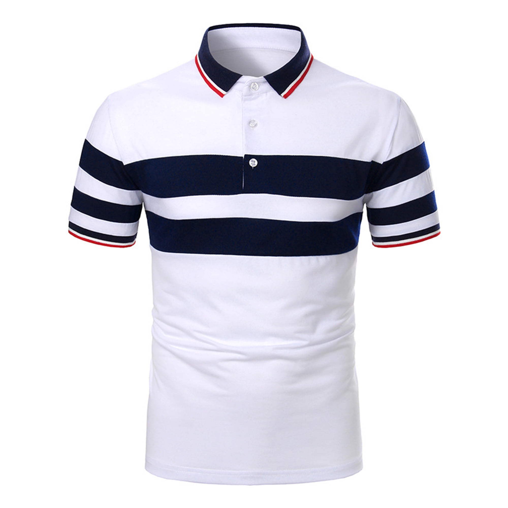 Click here for Bellella Men T Shirts Short Sleeve Polo Shirt Lape... prices
