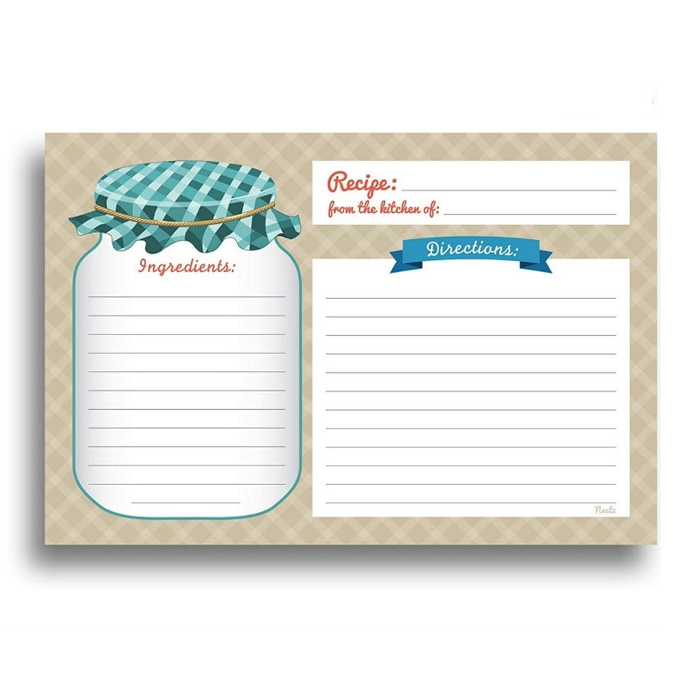 Click here for Leining Home Kitchen Recipe Cards - 50 Double Side... prices