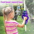 Red Gold Blue Double-Edged Fire Spin Sword Telescopic Lightsaber ...