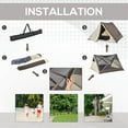 Outsunny 2-3 People Pop Up Camping Tent Waterproof Automatic Instant ...