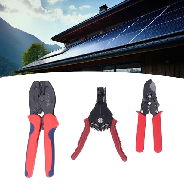 Solar Crimping Tool, Clean Incision Solar Crimper Tool Kit For Home ...