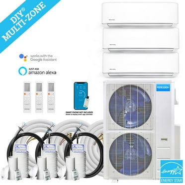 MrCool DIY 4th Gen Multi-Zone 4-Zone System - Walmart.com