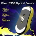 SCYROX V8 Wireless Gaming Mouse, 3950 Sensor 8K Polling Lightweight for ...
