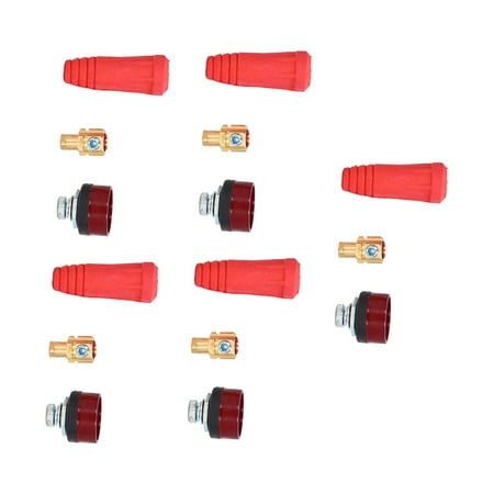 TIG Plug Socket, TIG Welding Cable Panel Connector Insulation EU Style ...