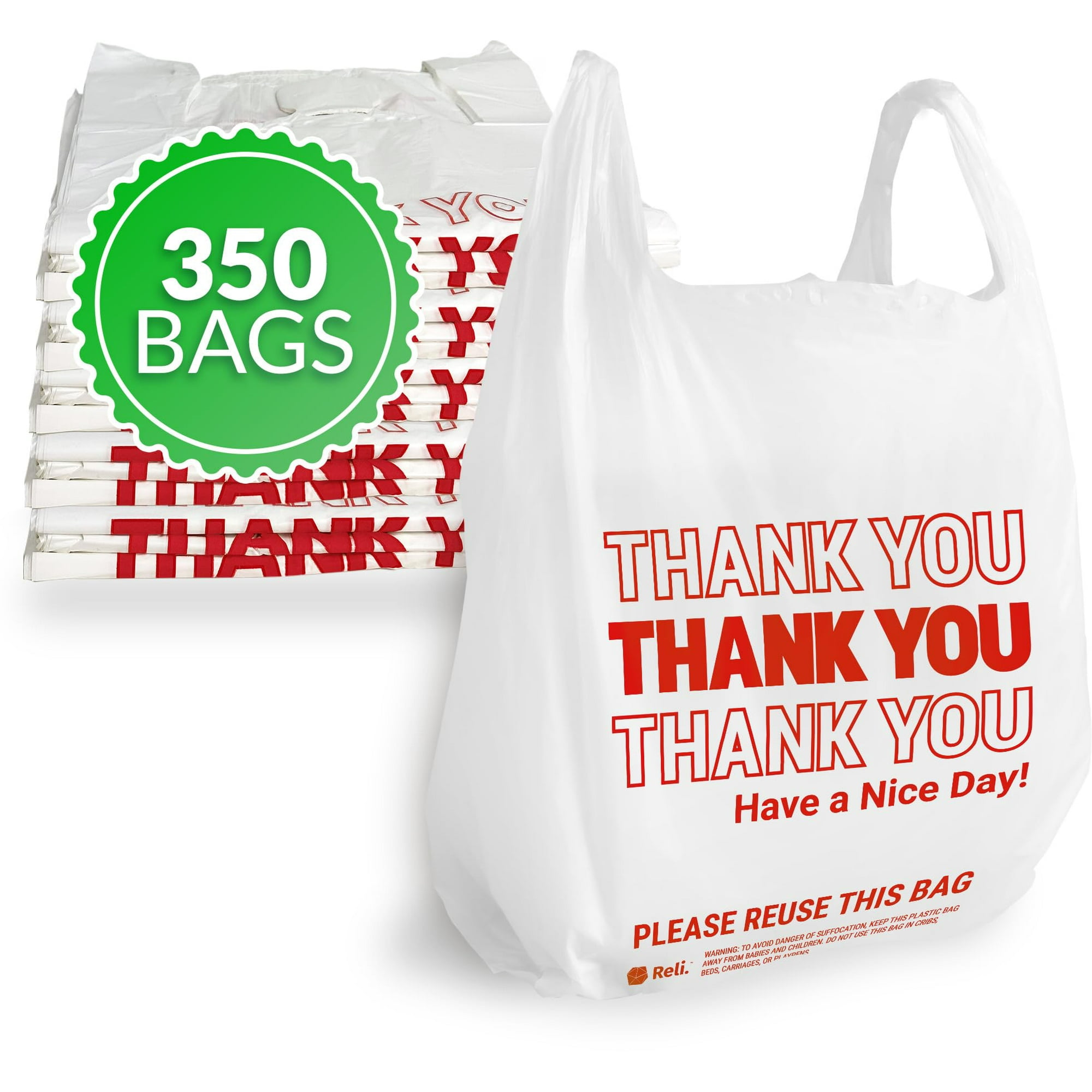 Click here for Reli. Thank You Plastic Bags (350 Count) (11.5 X 6... prices