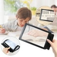 A4 Full Page Magnifier Sheet with Leather Border, 3X Magnification ...
