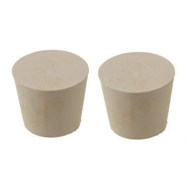 Drilled Rubber Stopper #6 (Set of 3) - Walmart.com