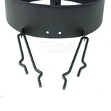 Titan Great Outdoors 24-in Steel Fire Ring with 15.5-in. x 19.5-in ...