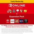 Nintendo Switch Online 12 Month Family Membership + Expansion Pack ...