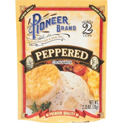 Pioneer Peppered Gravy Mix, 2.75 Ounce (Pack of 12) - Walmart.com