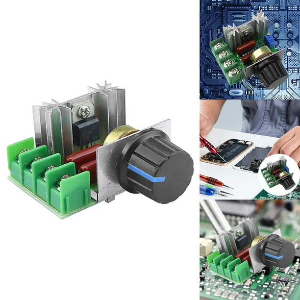 Regulación Del Controlador Velocidad Regulador Voltaje Electrónico ...
