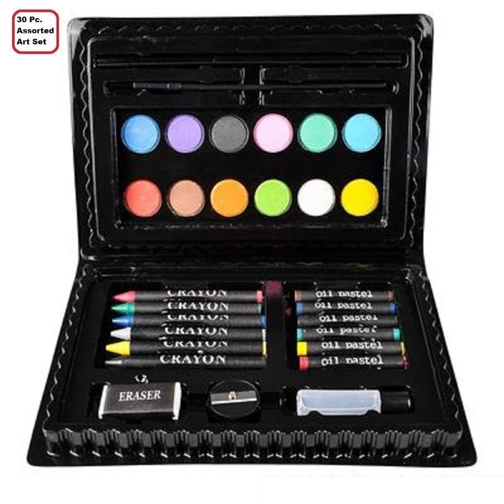 Deluxe Art Set 30 Pieces Assorted Art Kit Supplies For Artists ...