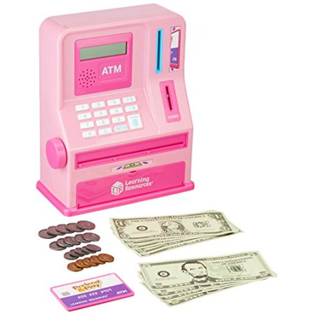 Learning Resources Teaching Atm Bank, Pink, 32 Pieces | Walmart Canada