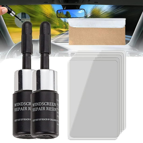 Windshield Crack Repair Kit Car Window Glass Liquid Nano Repair Set For ...