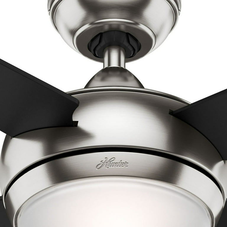 Hunter Sonic 52 In Indoor White Ceiling Fan With Universal Remote ...